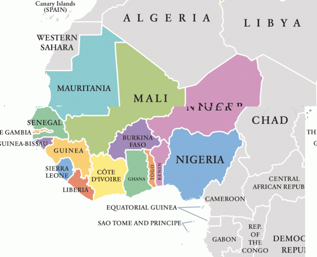 West Africa Geography Cape Verde 🇨🇻 And 🇬🇭 Ghana Are The